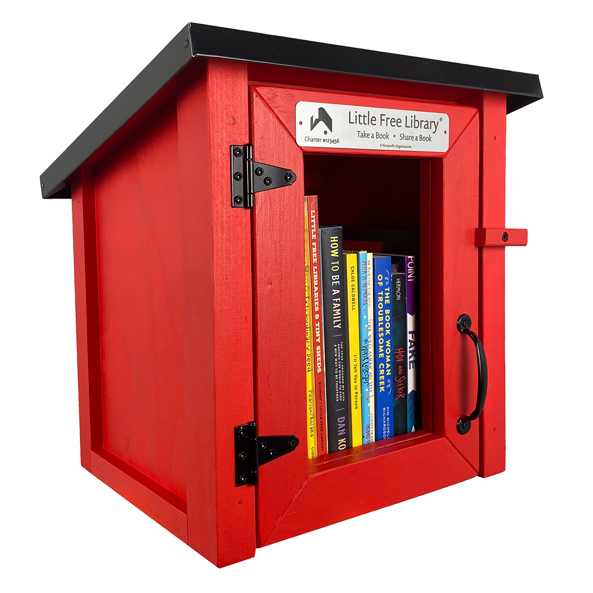 Mini Shed Red Little Free Library