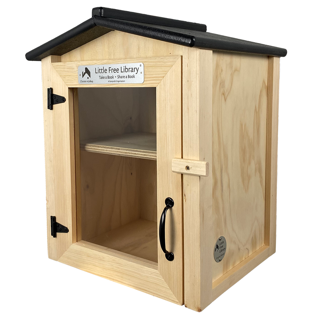 Two Story Book Nook Unfinished Little Free Library