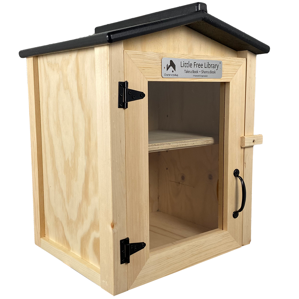 Two Story Book Nook Unfinished Little Free Library