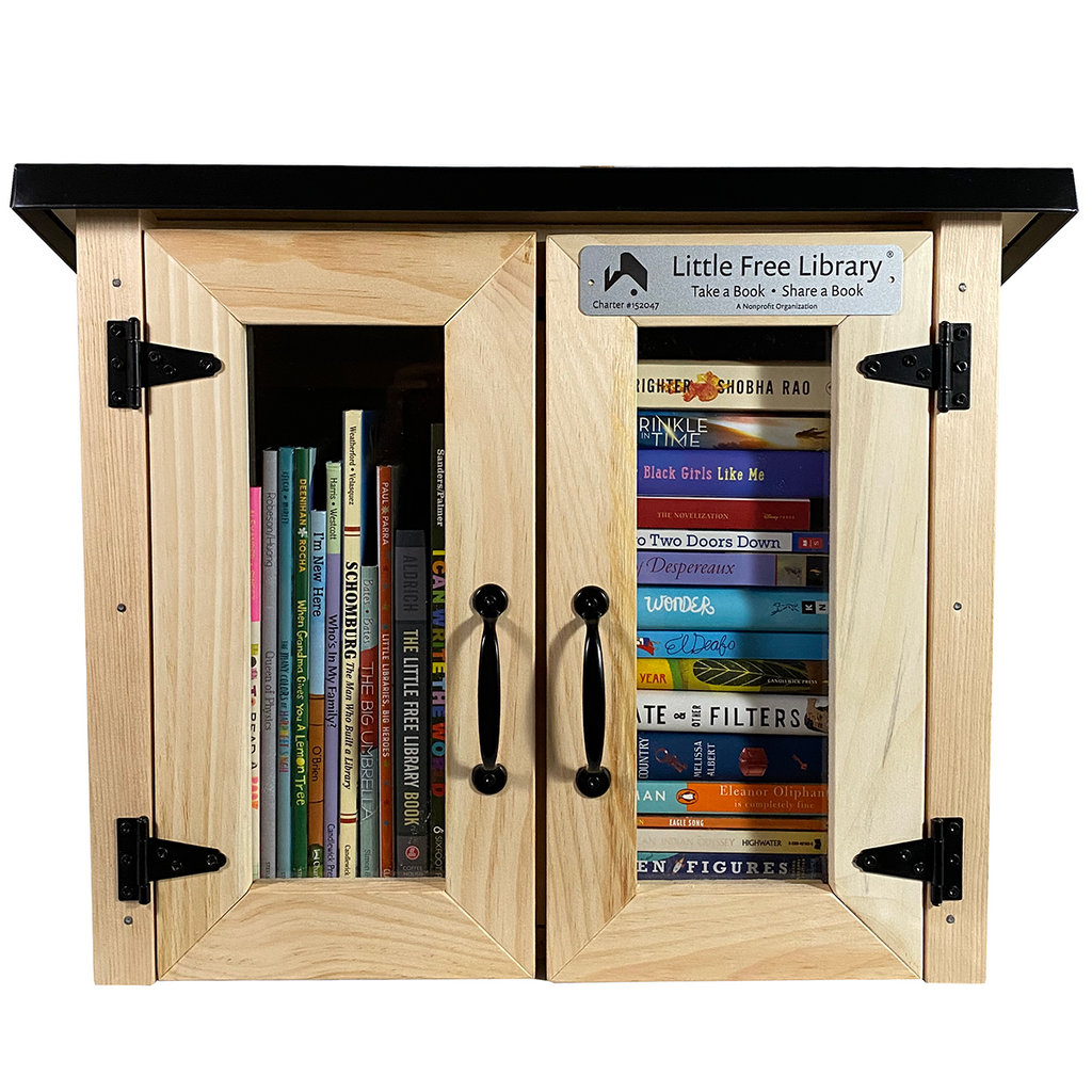 Double Door Cottage Kit Unfinished Little Free Library